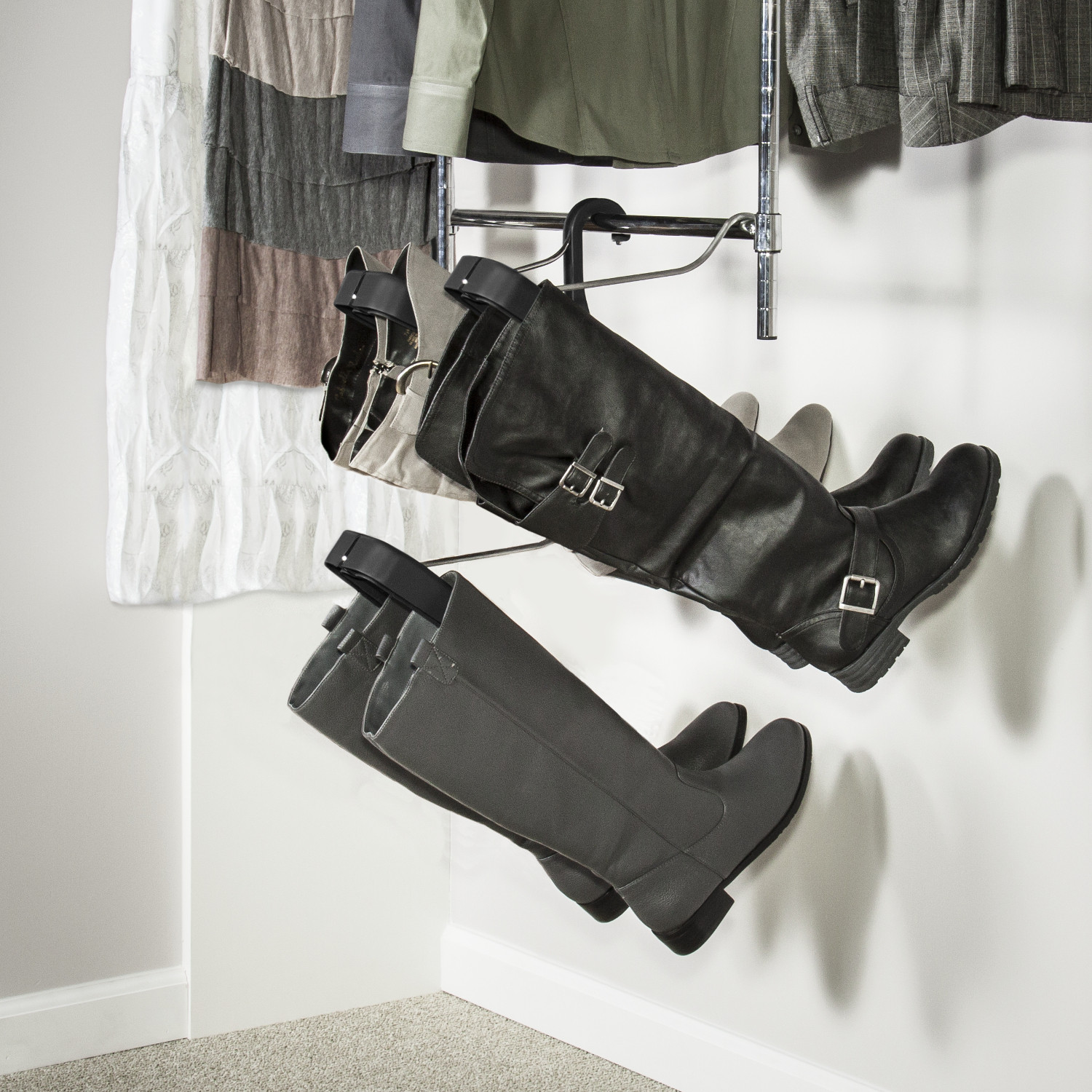 2 Pair Hanging Boot Rack • Boot Butler